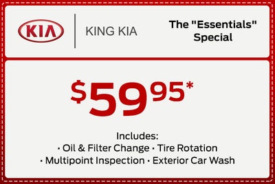 Kia Service Specials Gaithersburg, MD | Kia Parts Specials | King Kia